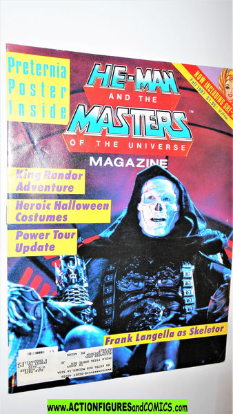 Masters of the Universe Magazine #12 FALL 1987 vintage he-man ...