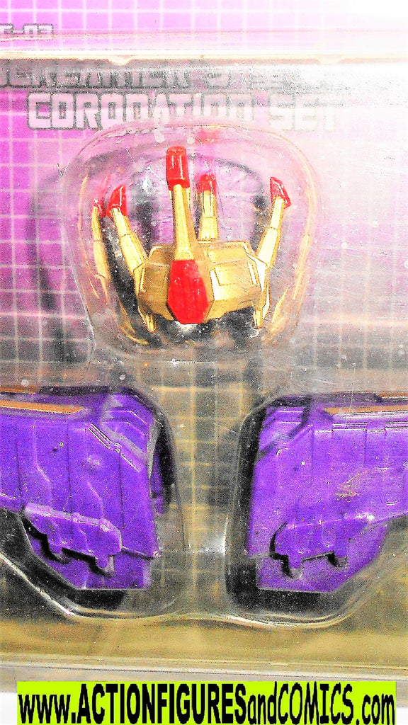 Transformers STARSCREAM Coronation set SCREAMER king crown ...