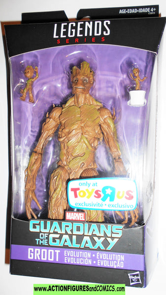 marvel legends GROOT Evolution Toys R Us mcu movie moc mib ...