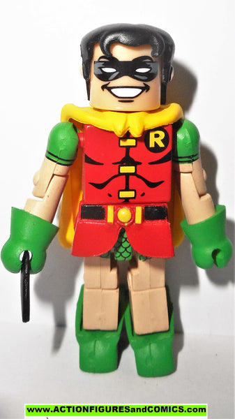 minimates ROBIN 2007 series 2 batman wave blue dc universe ...