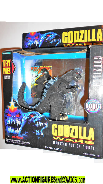 GODZILLA trendmasters GODZILLA WARS black 5 inch 1995 moc mib ...