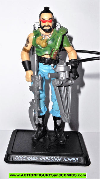 gi joe RIPPER dreadnok 2008 v6 25th anniversary gijoe cobra ...
