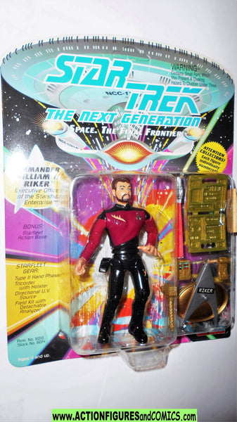 Star Trek COMMANDER RIKER 1992 series 1 playmates moc ...