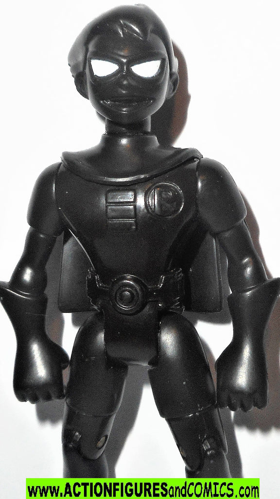 Teen Titans Go ROBIN BLACK SHADOW 3.5 inch animated cartoon network ...