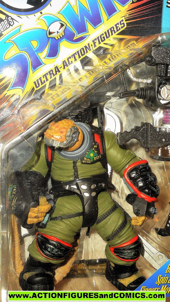 Spawn ROTARR GREEN series 8 REPAINT 8.5 VARIANT todd mcfarlane toys mo ...