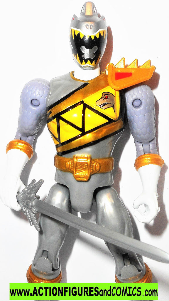 Power Rangers SILVER RANGER 5 inch Dino Super Charge bandai 2016 ...