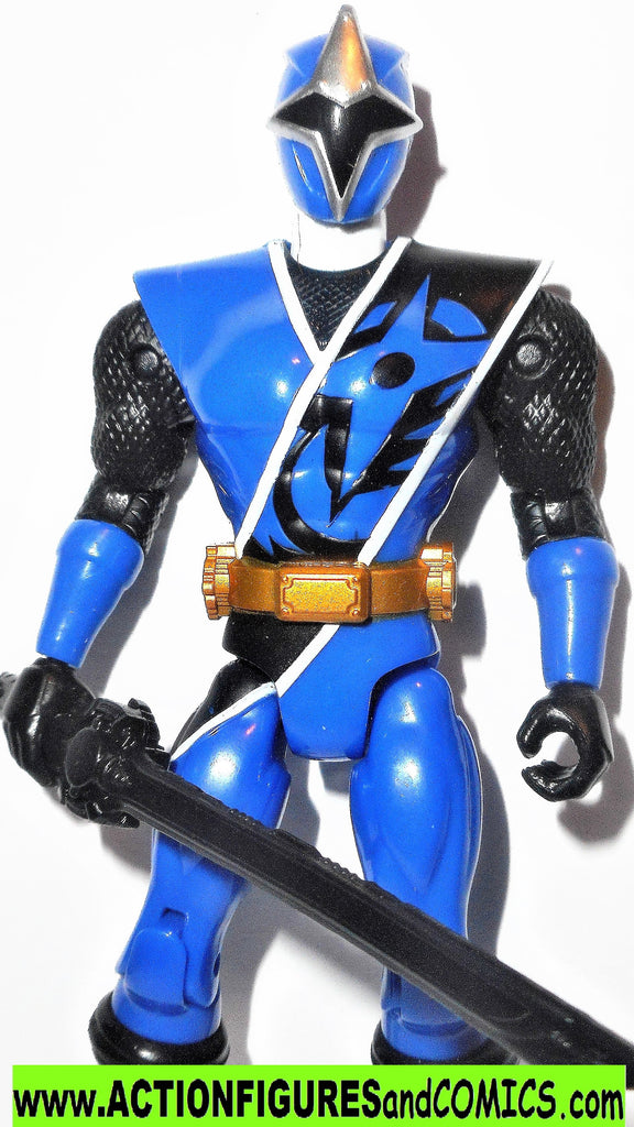 Power Rangers BLUE RANGER 5 inch Ninja Steel bandai 2017 ...