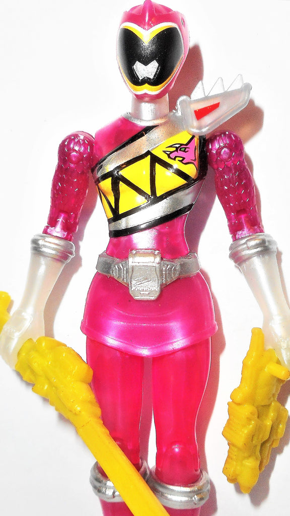 Power Rangers PINK RANGER 5 inch Dino Super Charge translucent bandai ...
