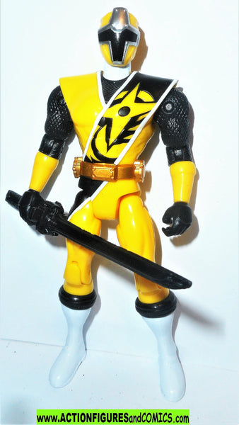 Power Rangers YELLOW RANGER 5 inch Super Ninja Steel bandai ...
