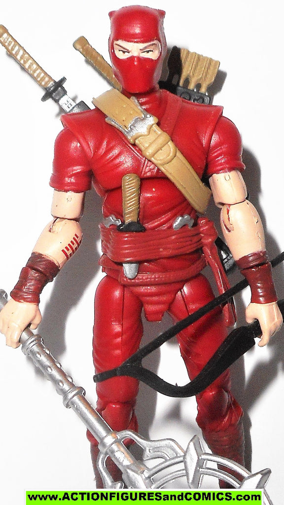 gi joe RED NINJA 2008 v3 25th anniversary toys r us ...