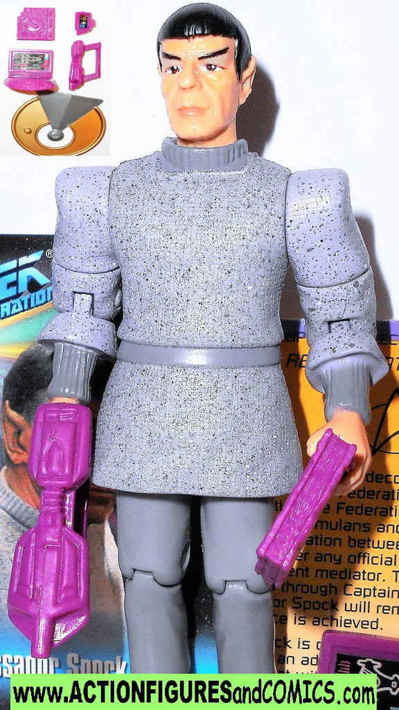 Star Trek SPOCK Ambassador 1993 Trading card playmates action figures ...