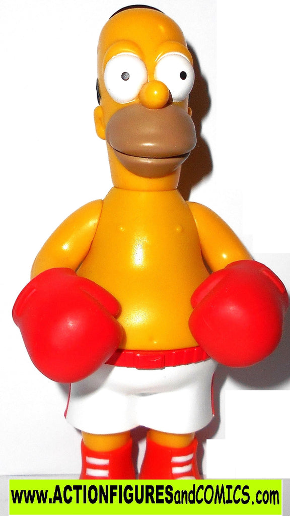 simpsons HOMER BOXER 2003 mail away rocky boxing – ActionFiguresandComics