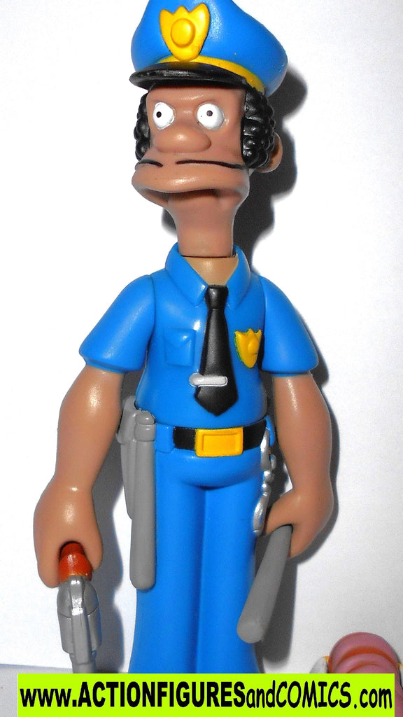 simpsons OFFICER LOU police playmates world of springfield complete ...