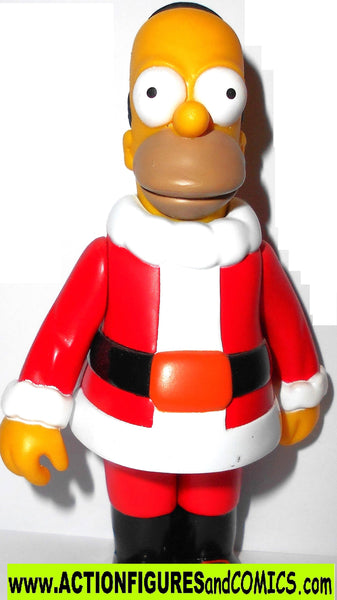 simpsons HOMER CHRISTMAS playmates toys complete – ActionFiguresandComics