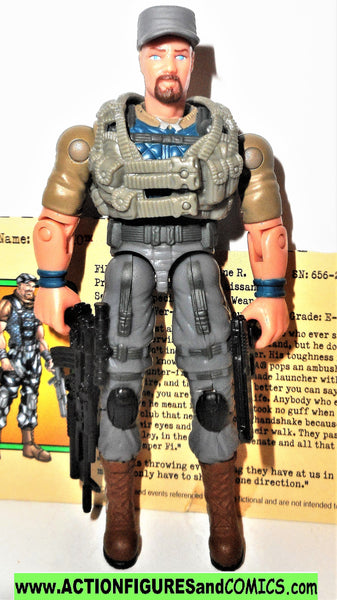 gi joe GUNG HO 2003 v11 brown goatee spytroops toy figure ...