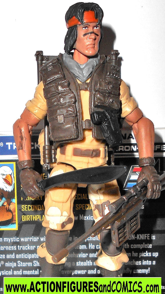 gi joe SPIRIT IRON-KNIFE 2015 v6 50th anniversary poc 25th ...