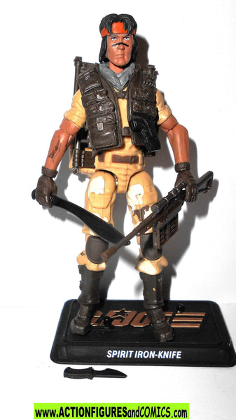 gi joe SPIRIT IRON-KNIFE 2015 v6 50th anniversary poc 25th ...
