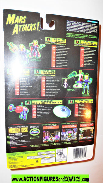 Mars Attacks MARTIAN LEADER 1996 Trendmasters movie action figures moc ...