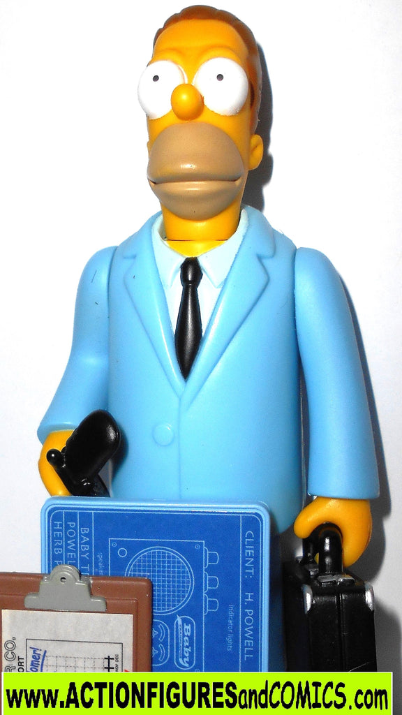 simpsons HERB POWELL all star voices playmates – ActionFiguresandComics