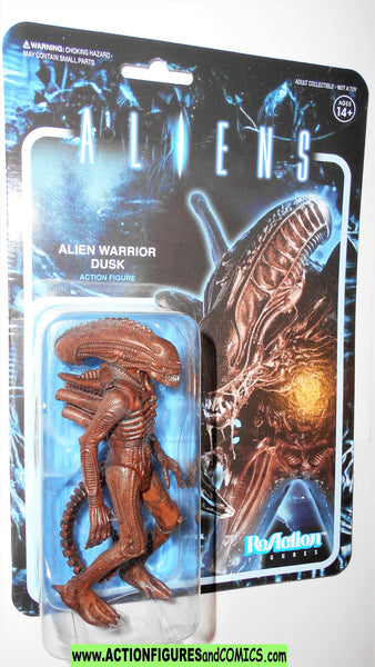 Reaction figures ALIEN WARRIOR DUSK 2019 super7 aliens funko moc ...