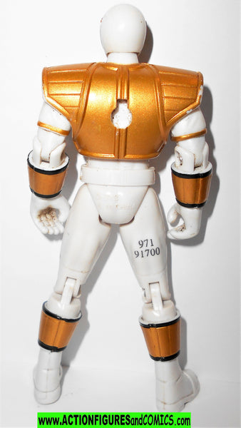 Power Rangers WHITE RANGER 4 inch 2010 Mighty Morphin bandai coin ...