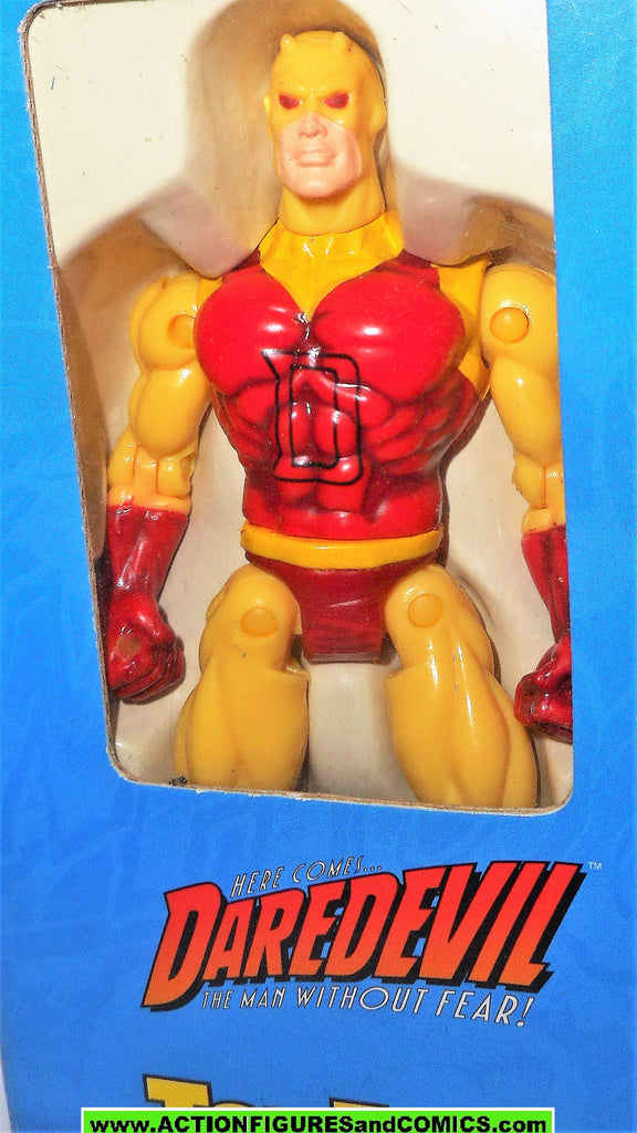 marvel universe toy biz DAREDEVIL yellow first appearance 1st toyfare ...