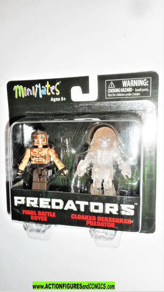 minimates Predator ROYCE final battle CLOAKED berserker movie aliens m ...
