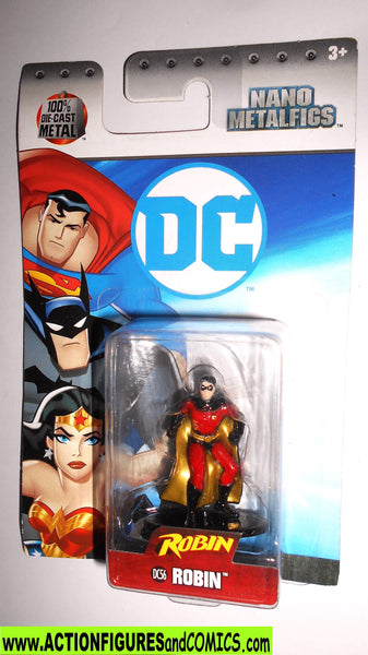 Nano Metalfigs DC ROBIN Tim drake batman die cast metal dc56 moc ...