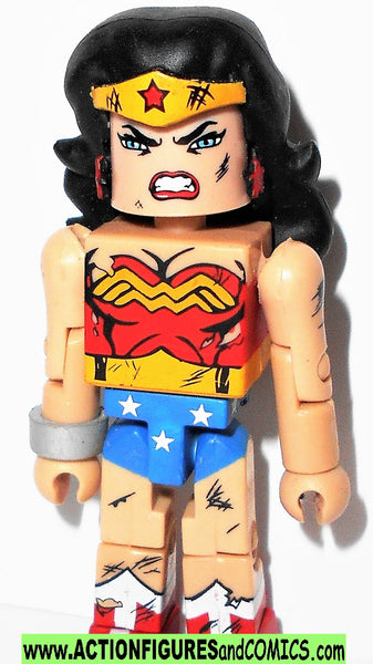 minimates WONDER WOMAN battle damaged dc universe action fig ...