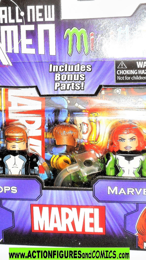 minimates CYCLOPS MARVEL GIRL all new x-men marvel universe moc mib ...