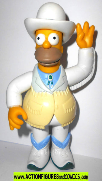 simpsons HOMER COLONEL playmates world of springfield ...