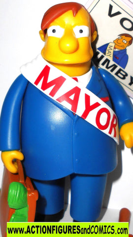 simpsons MAYOR QUIMBY playmates 2000 2001 complete – ActionFiguresandComics