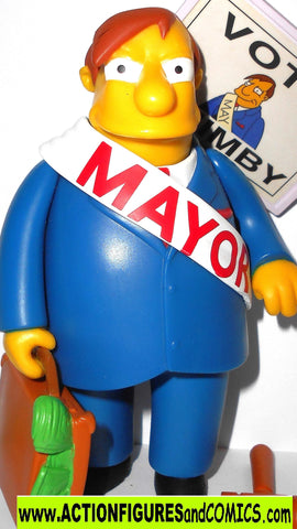 simpsons MAYOR QUIMBY playmates 2000 2001 complete – ActionFiguresandComics