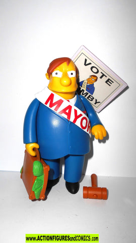 simpsons MAYOR QUIMBY playmates 2000 2001 complete – ActionFiguresandComics
