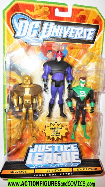 justice league unlimited GOLDFACE EVIL STAR Green Lantern dc universe ...
