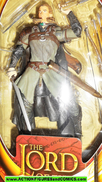 Lord of the Rings LEGOLAS rohan armor toy biz complete hobbit moc ...