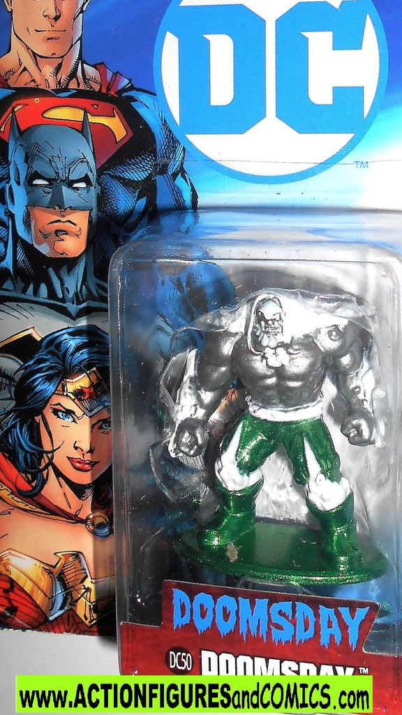 Nano Metalfigs DC DOOMSDAY death of superman die cast 50 moc ...