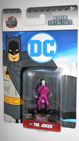 Nano Metalfigs DC JOKER batman universe die cast metal dc54 moc ...