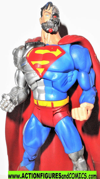dc universe classics CYBORG SUPERMAN complete 2004 select sculpt ...