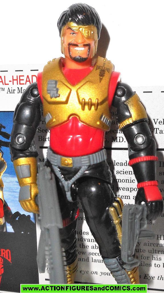 gi joe METAL HEAD iron grenadier 2005 v3 general mayhem convention ...