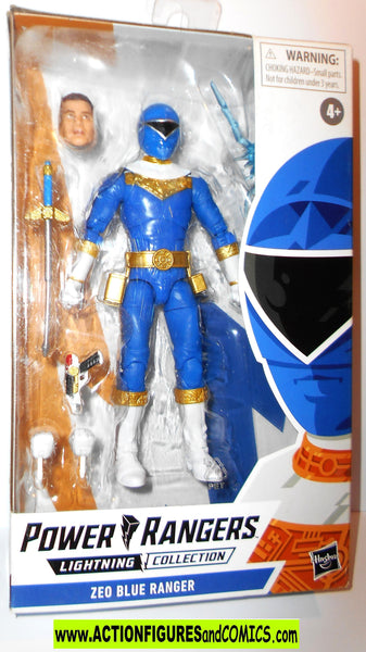 Power Rangers BLUE RANGER Zeo 2020 lightning legacy moc mib ...