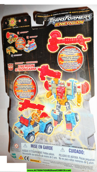 transformers energon STRONGARM ENERGON 2004 hasbro toys action figures ...