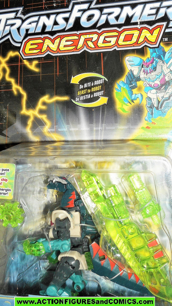 transformers energon CRUELLOCK dinosaur dinobot terrorcon 2003 moc ...