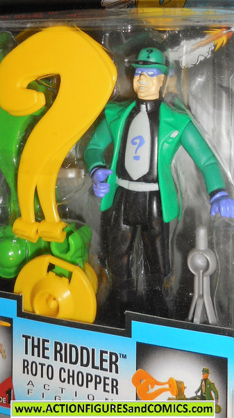 BATMAN animated series RIDDLER roto chopper adventures robin moc ...