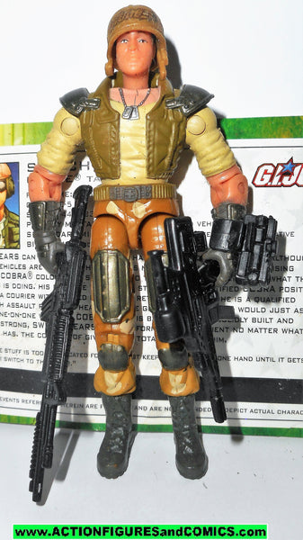 gi joe SWITCH GEARS 2005 v2 desert patrol complete valor vs venom vvv ...