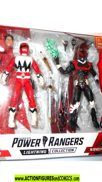Power Rangers RED RANGER in space psycho lightning legacy moc mib ...