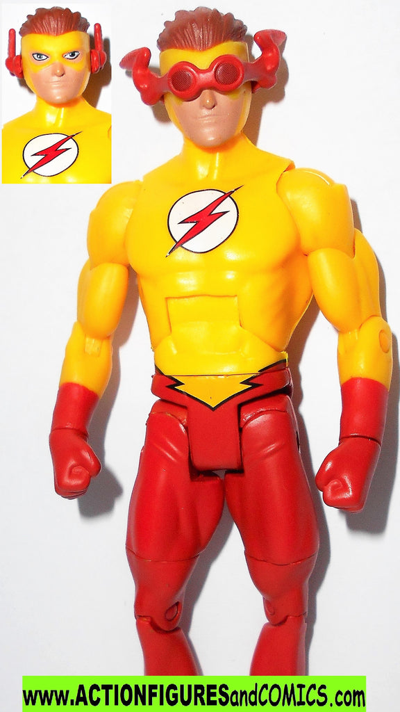dc universe classics KID FLASH 6 inch Young Justice INVASION goggles ...