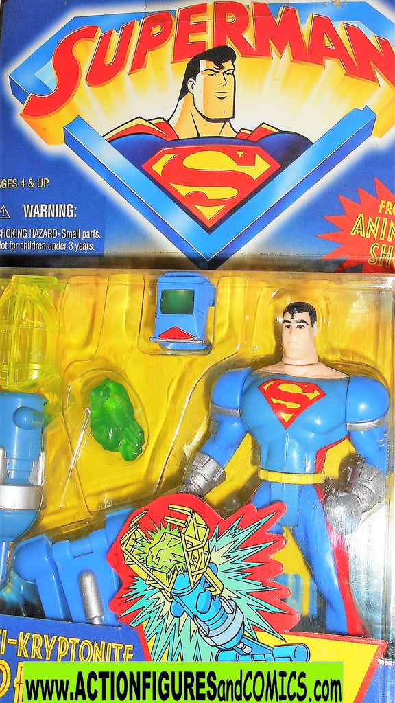 Superman the animated series ANTI KRYPTONITE kenner toys moc ...