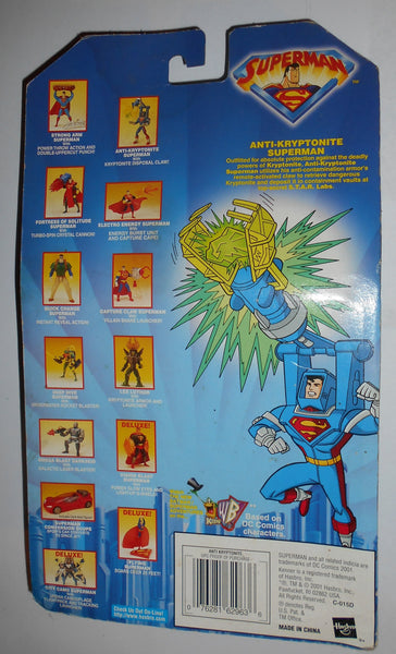 Superman the animated series ANTI KRYPTONITE kenner toys moc ...