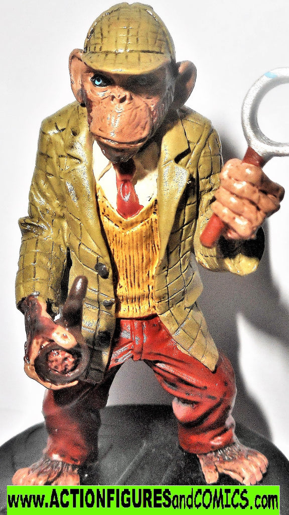 DC Eaglemoss chess DETECTIVE CHIMP 69 1/21 scale figurine dc universe ...